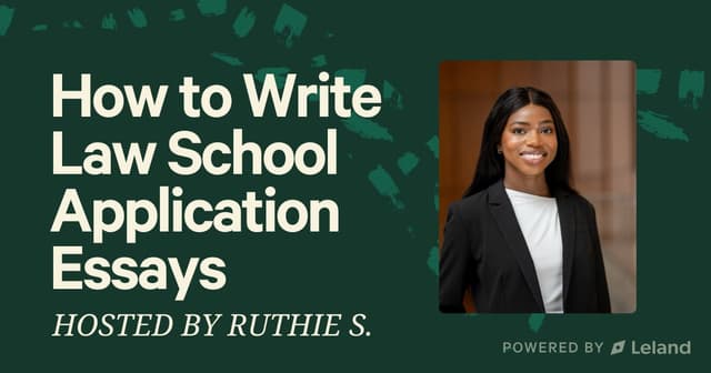 Law School Addendum: Writing Tips and Samples | Leland