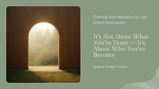 Law School Addendum: Writing Tips and Samples | Leland